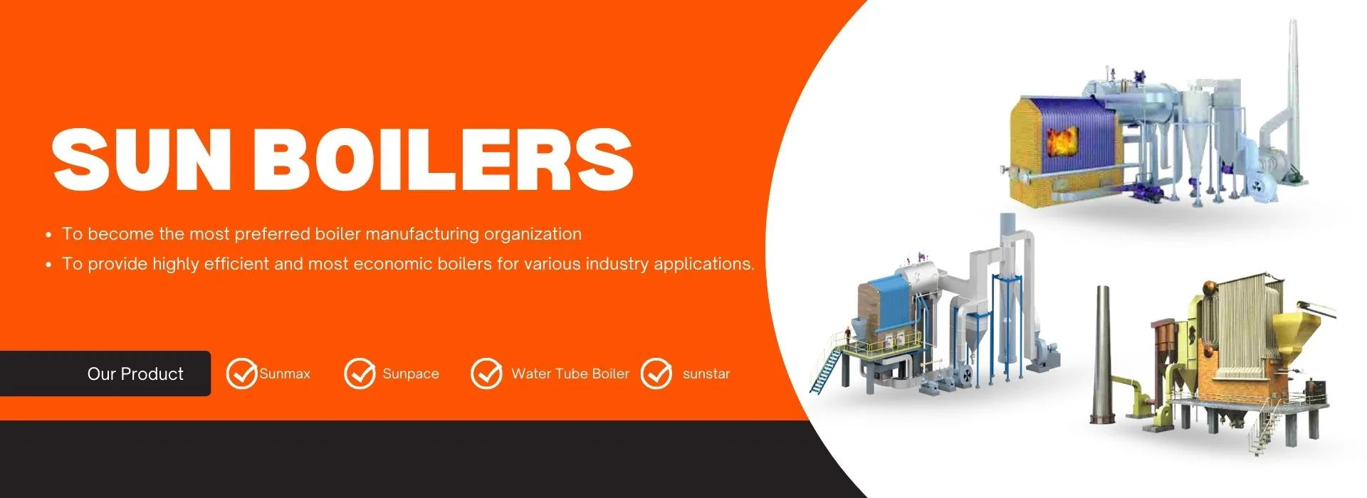 Steam Boiler Manufacturer in India | Sun Boilers Pvt. Ltd.